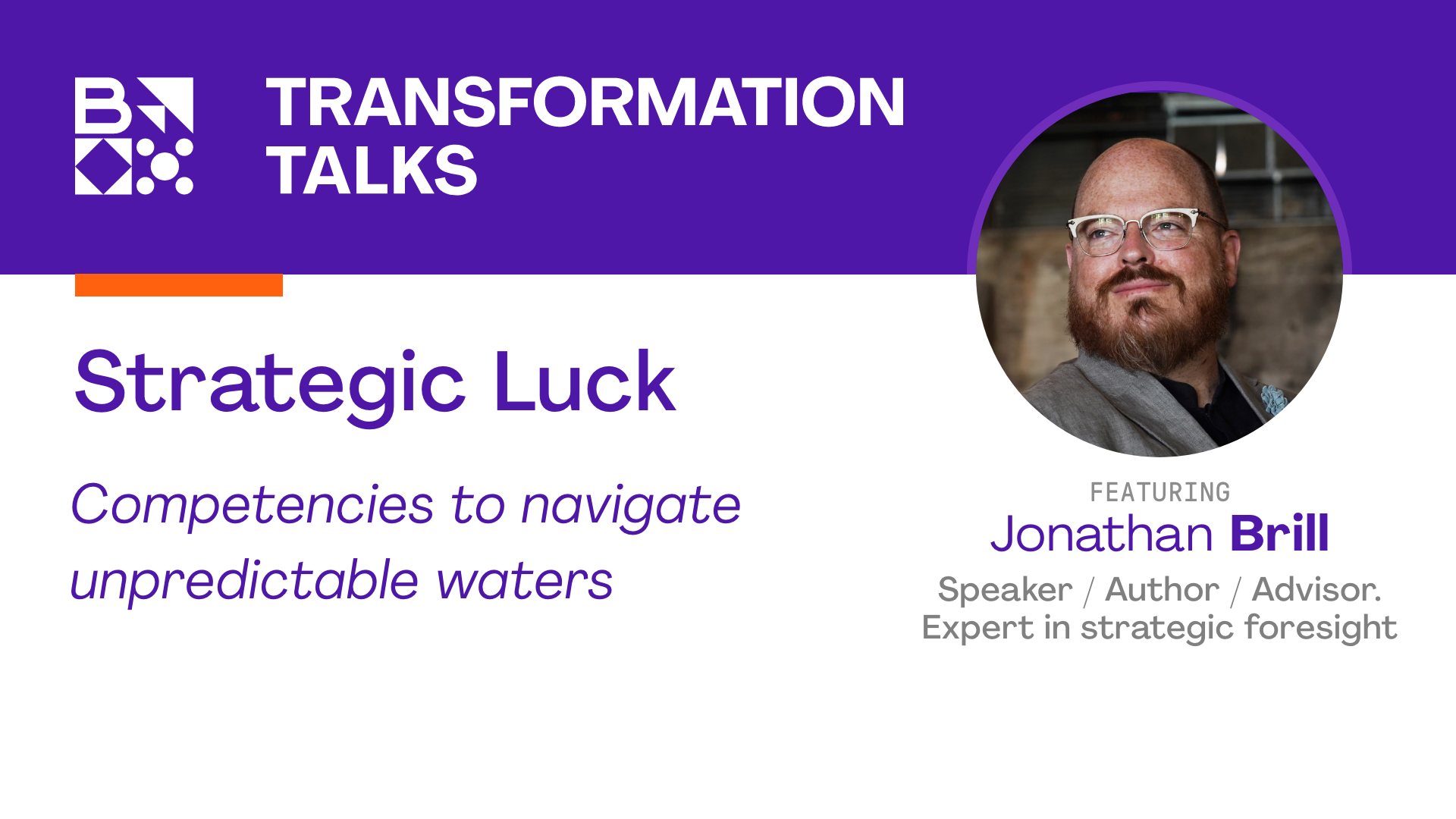 Strategy Luck | Brightline Initiative